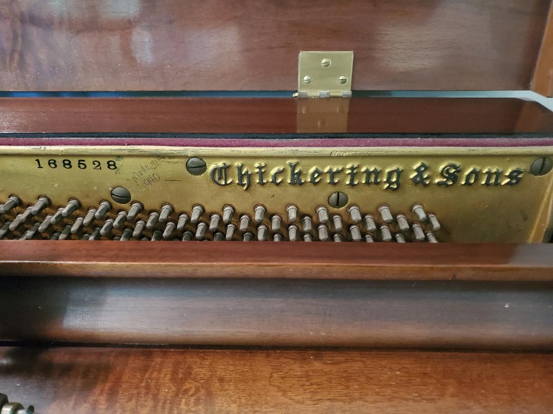 Chickering Upright Piano Available for Good Home - Mason Community Arts ...