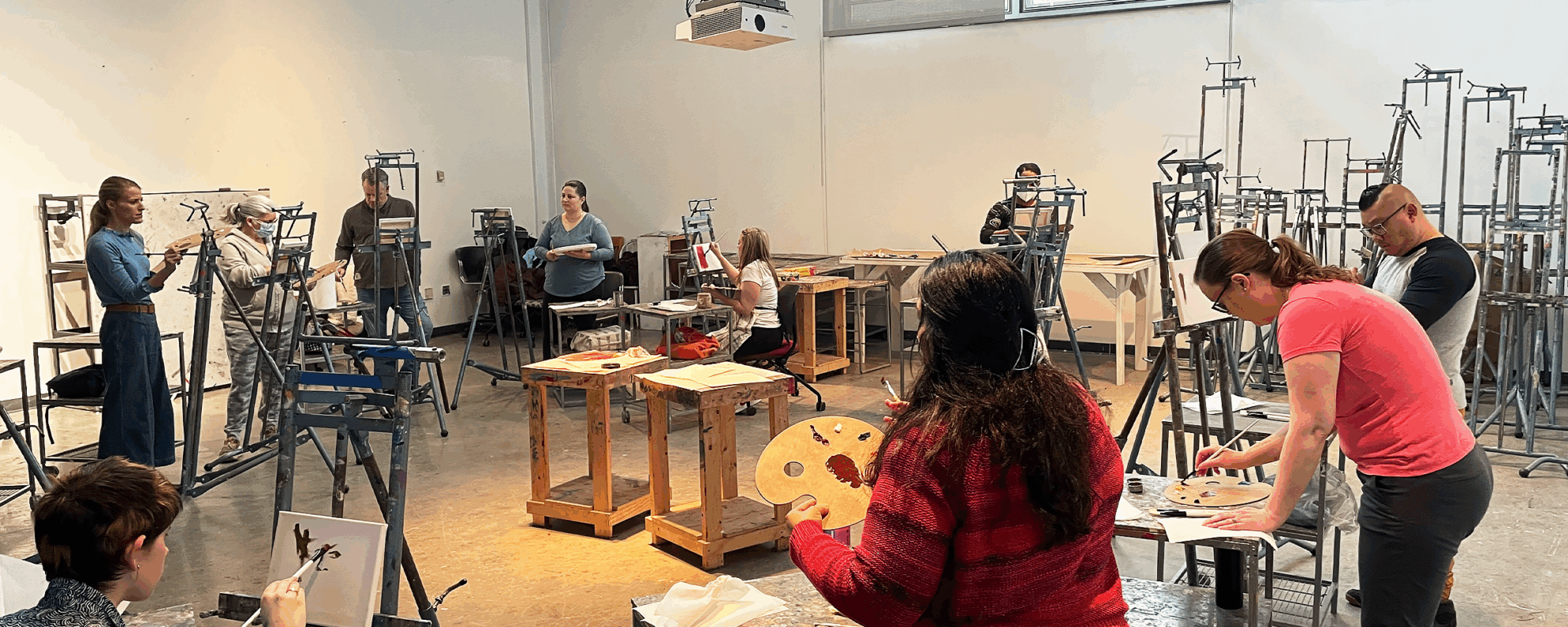 Saturday Oil Painting Class for Adults - Fairfax, VA